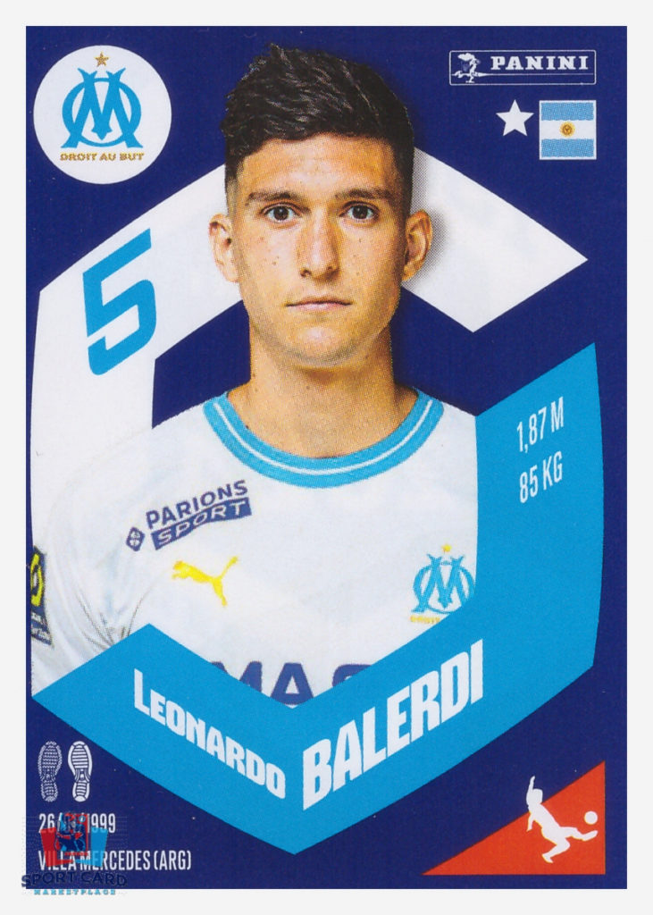 Panini Foot 2024 #191 Pau López Olympique de Marseille