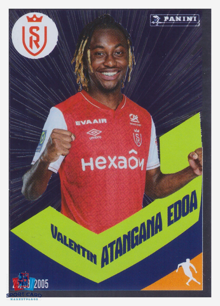 Panini Foot 2024 #356 Valentin Atangana Edoa Stade de Reims